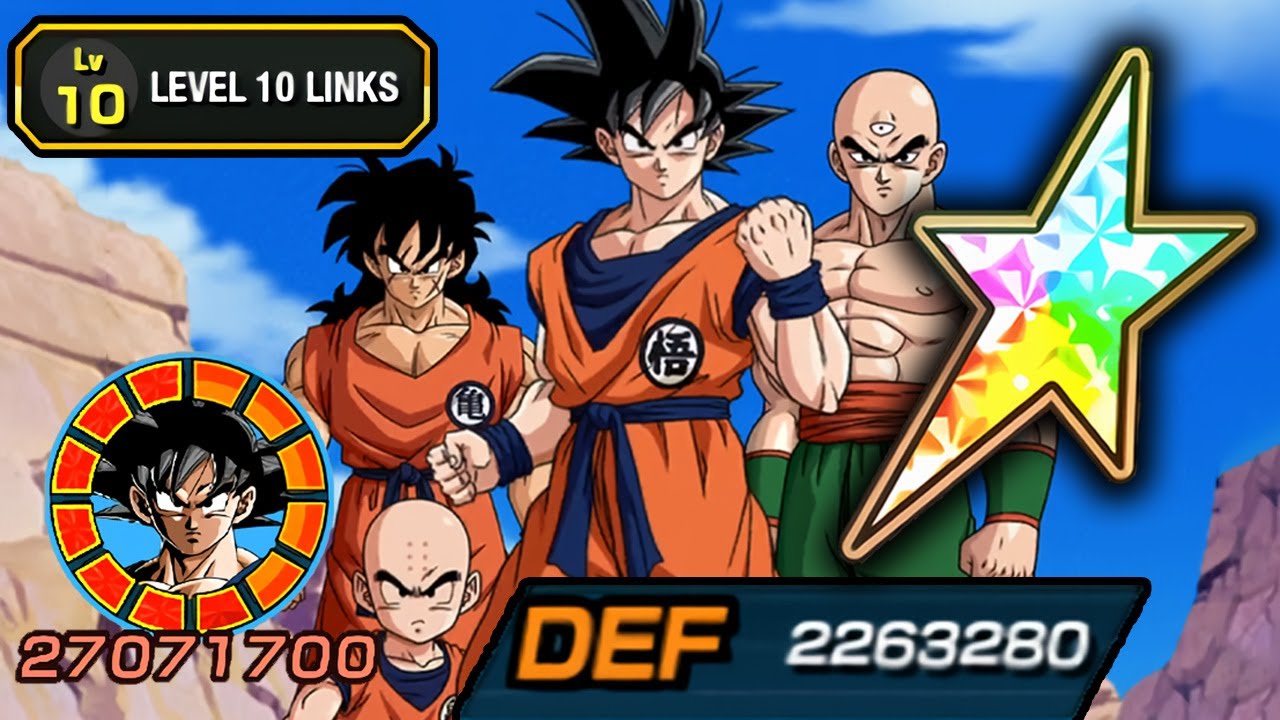 100 New Agl Lr Dragon Ball Kai Goku Level 10 Links Showcase Dragon