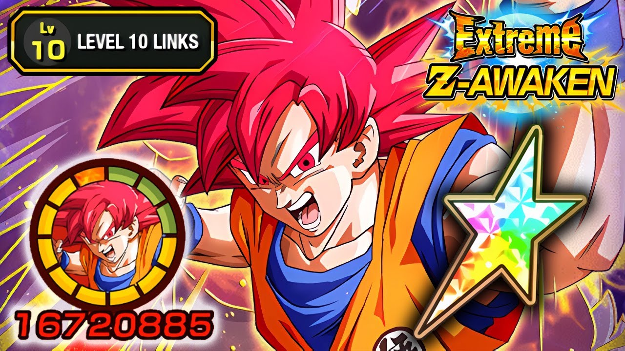 100% EZA STR SUPER SAIYAN GOD GOKU LEVEL 10 LINKS SHOWCASE! Dragon Ball ...