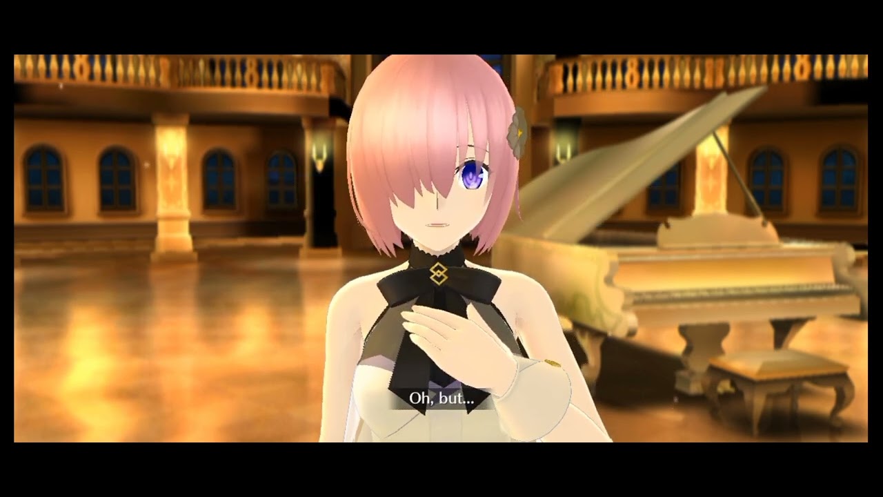 FGO ballroom CG with Mash Kyrielight(and free CE) #fgo #fategrandorder ...