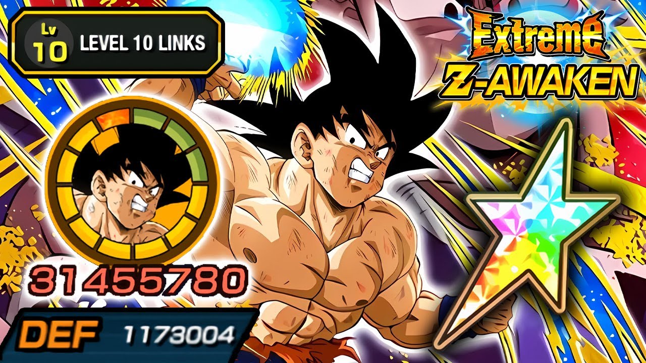 100% EZA PHY SPIRIT BOMB GOKU LEVEL 10 LINKS + STICKER EFFECT! Dragon ...