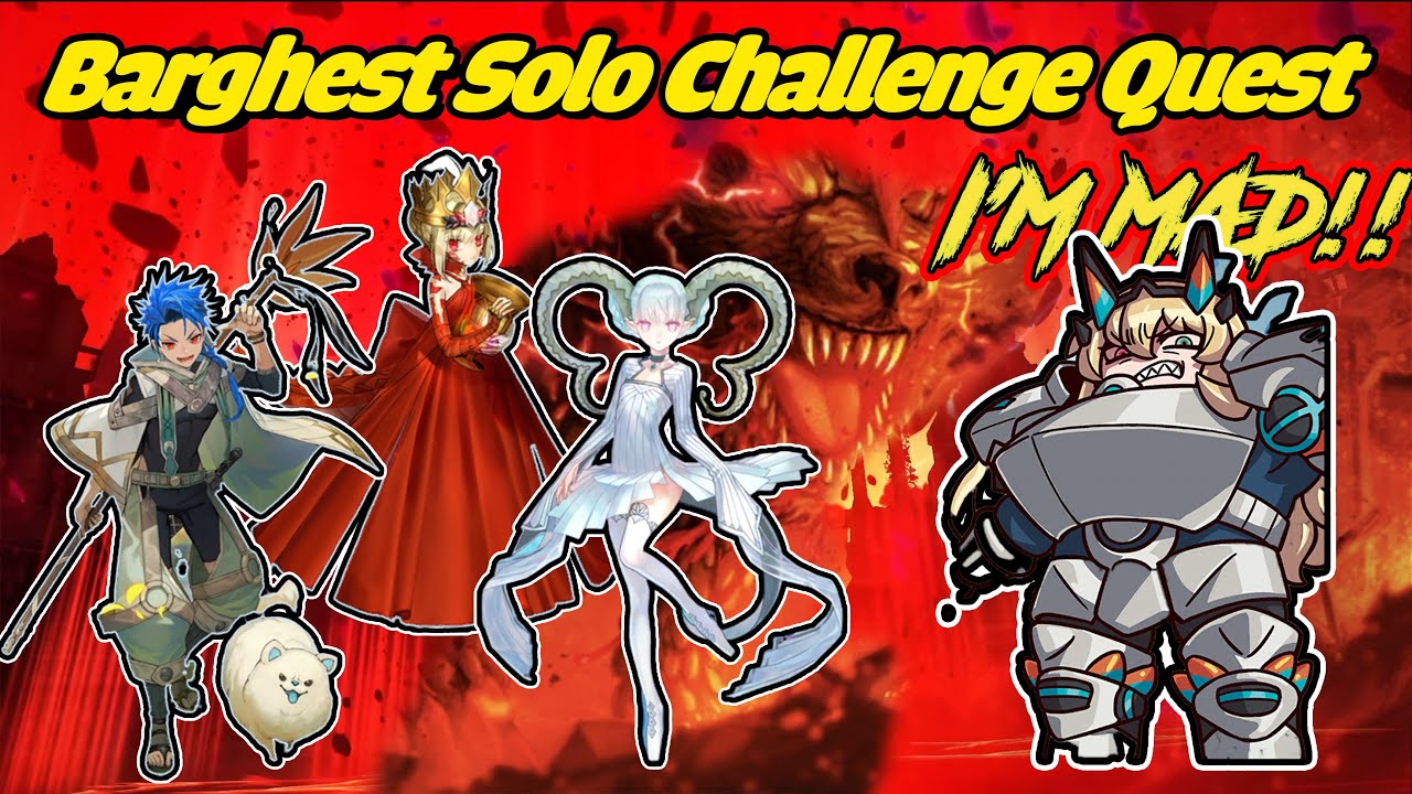 Fate/Grand Order : Barghest Solo Challenge Quest [FGO x FGO Arcade] │ 2023おすすめアプリゲーム動画配信まとめ