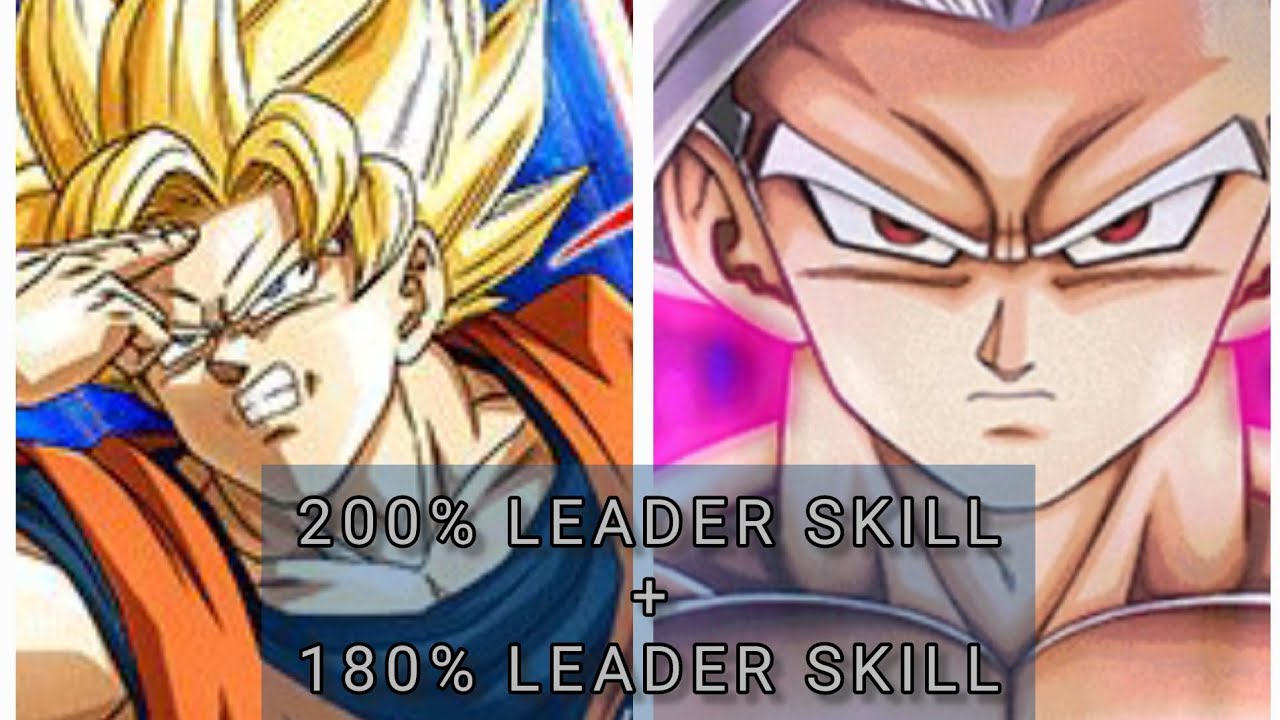 【ドッカンバトル】200% LEADER SKILL+180% LEADER SKILL SUPER SAIYAN GOD GOKU ...