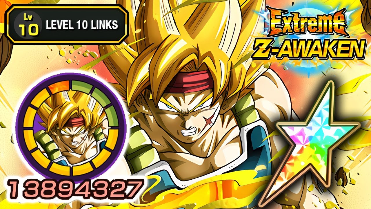 100% EZA INT SUPER SAIYAN BARDOCK + STICKER EFFECT! Dragon Ball Z ...