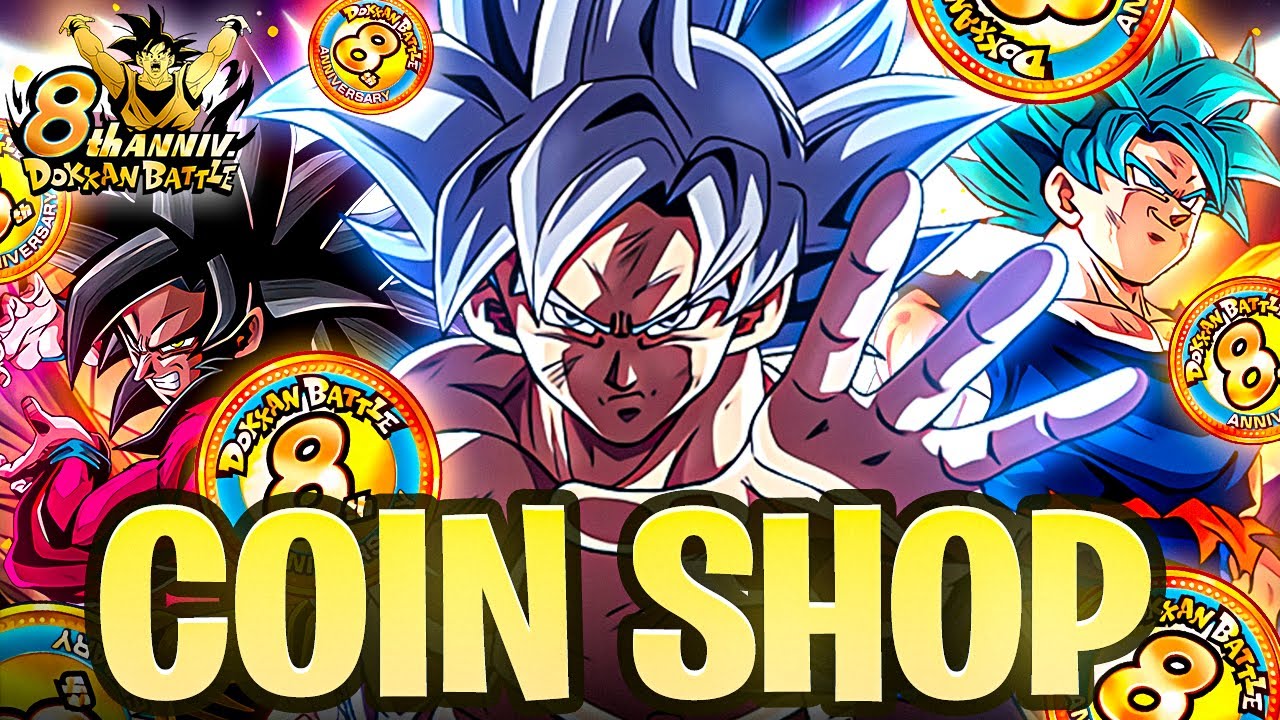 DO NOT FORGET TO GRAB ALL THESE FREE REWARDS! Spending 800+ 8th Anni Coins | DBZ Dokkan Battle ...