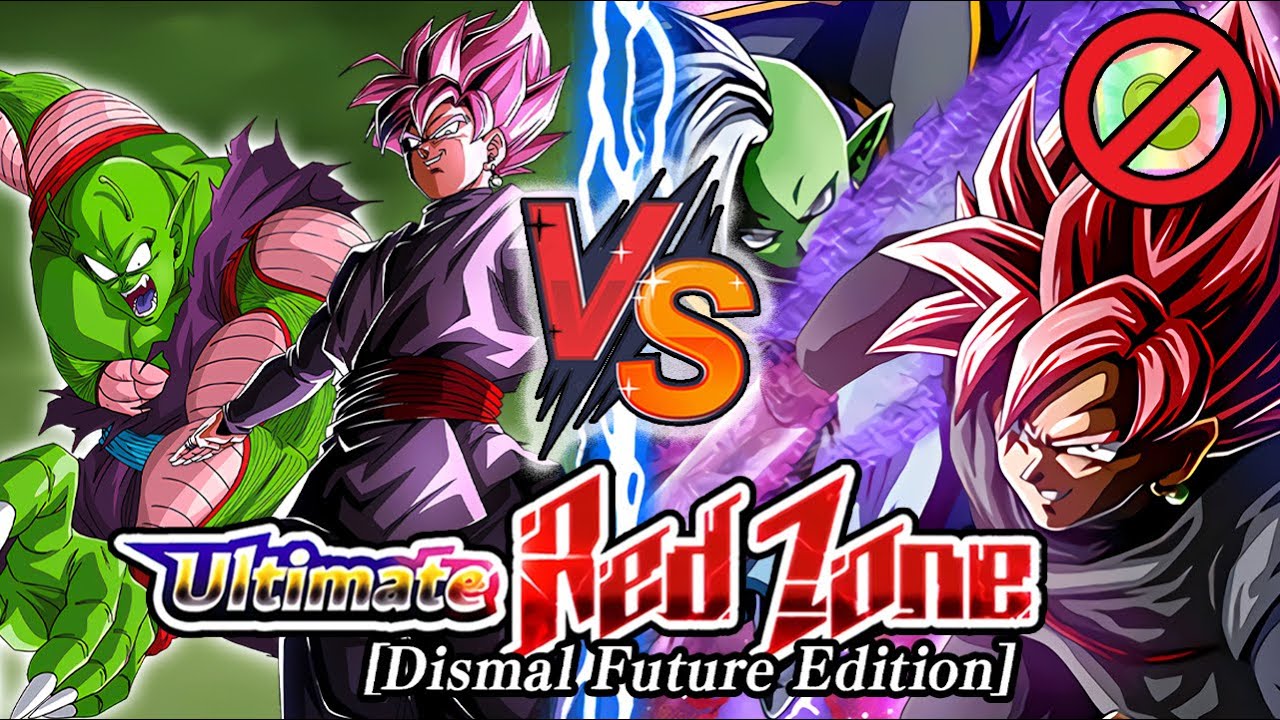 PICCOLO JR + EZA LR ROSE GOKU BLACK VS ZAMASU RED ZONE (NO ITEMS ...